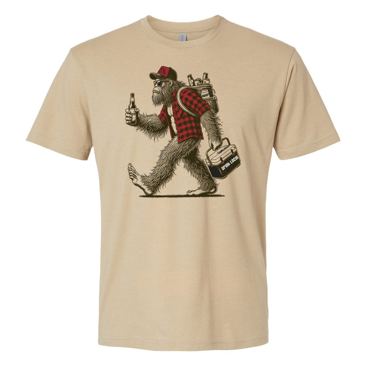 "Bigfoot Craft Beer T-Shirt: Clothing for Sasquatch Day Drinking ...