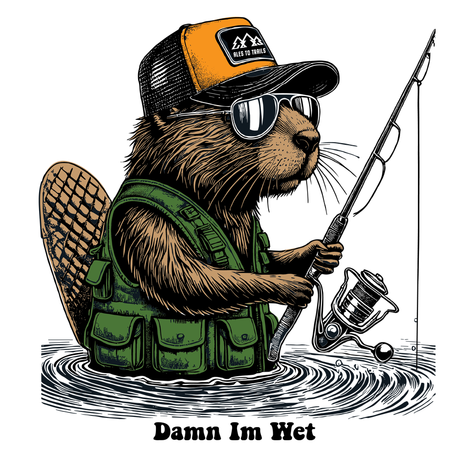 Damn Im Wet Decal | Shop Hunting and Fishing Graphic Tees and More ...